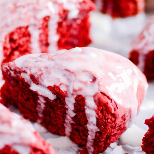 Red Velvet Scones Recipe - Something Swanky