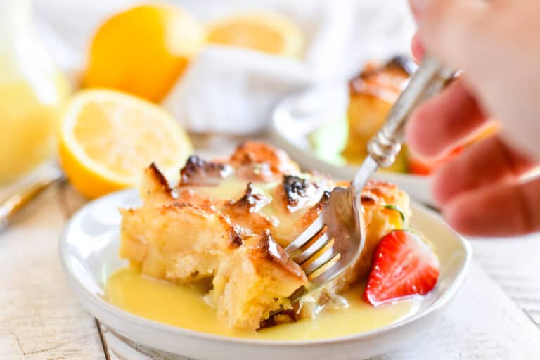 Lemon Bread Pudding Recipe - Something Swanky Dessert Recipes