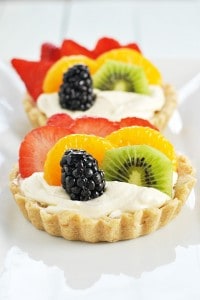 Rainbow Fruit Tartlets Recipe - Something Swanky
