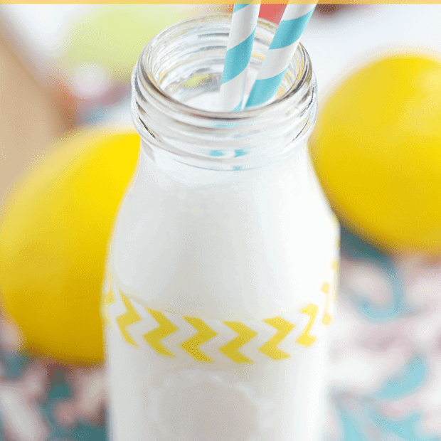 Lemon Cream Smoothie Recipe - Something Swanky