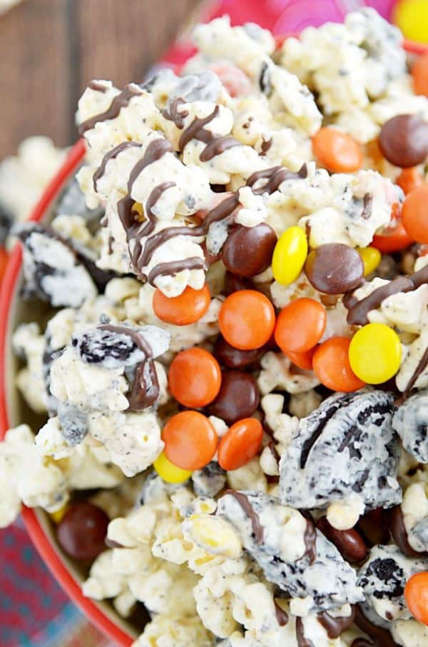 Ultimate Peanut Butter Popcorn Recipe - Something Swanky
