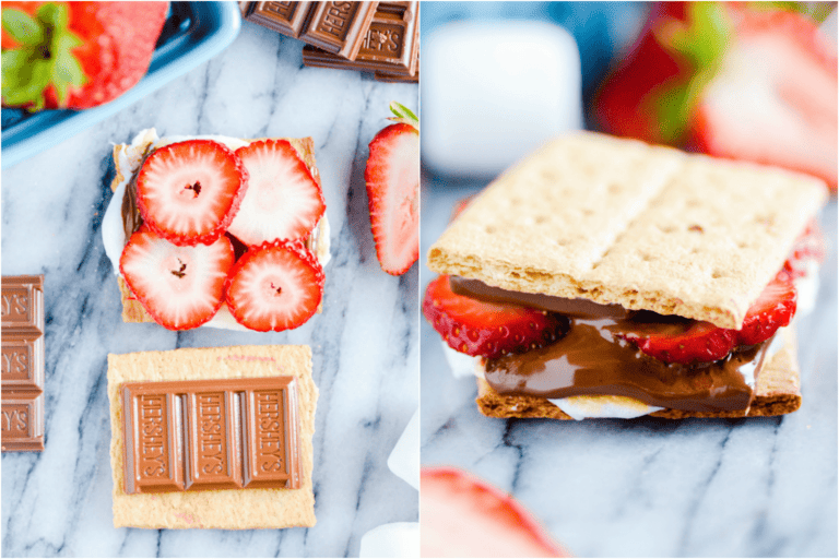 Indoor Gourmet S'mores Ideas with HERSHEY'S Chocolate Bars
