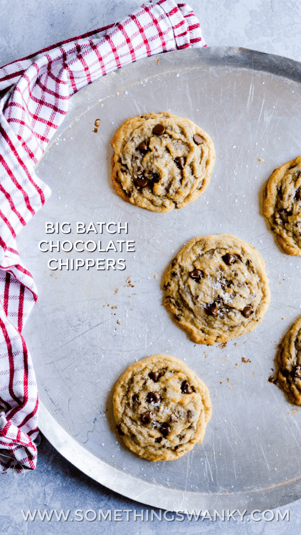 Big Batch Chocolate Chippers Recipe - Something Swanky