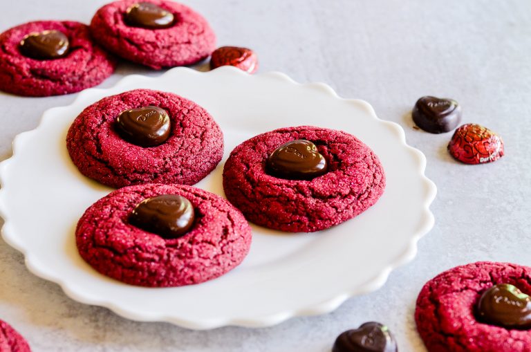 Valentine's Day Red Velvet Cookies Recipe - Something Swanky