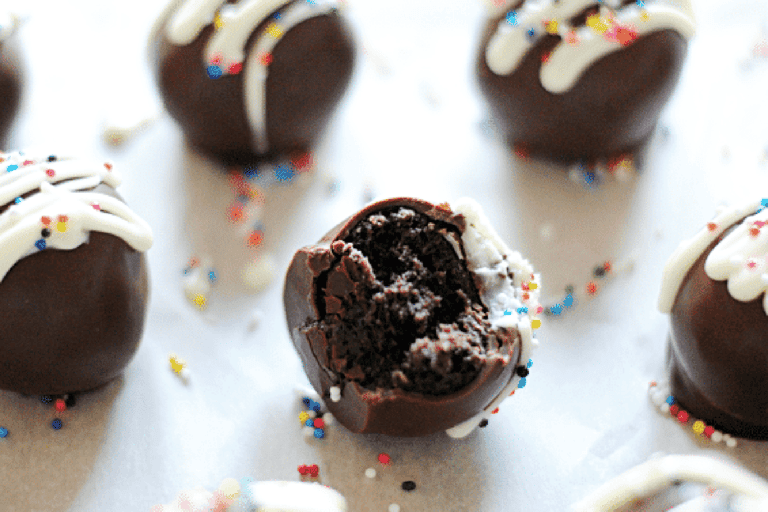 Basic Cake Ball Truffle Recipe - Something Swanky