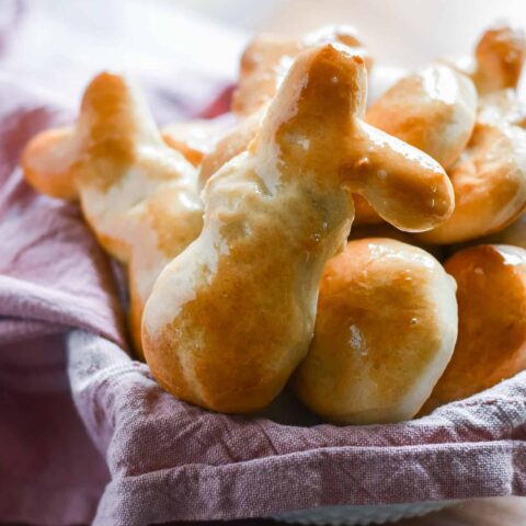 Easy Easter Bunny Rolls Recipe - Something Swanky Dessert Recipes