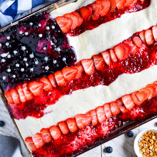 Berry Cheesecake Dessert Pizza Recipe - Something Swanky