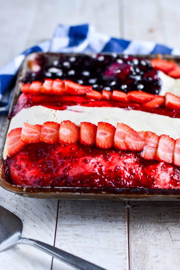 Berry Cheesecake Dessert Pizza Recipe - Something Swanky