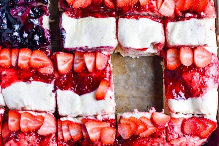 Berry Cheesecake Dessert Pizza Recipe - Something Swanky