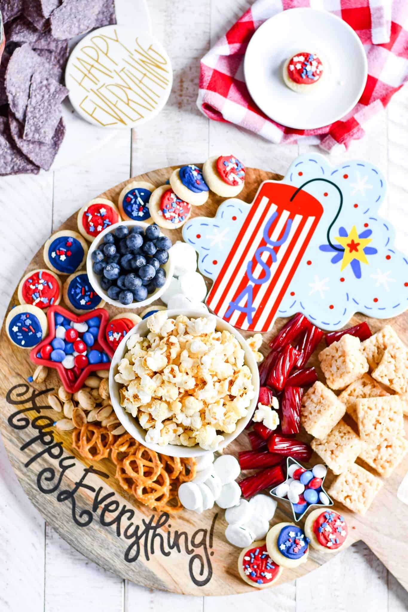 Easy Fourth of July Snack Board Ideas - Something Swanky