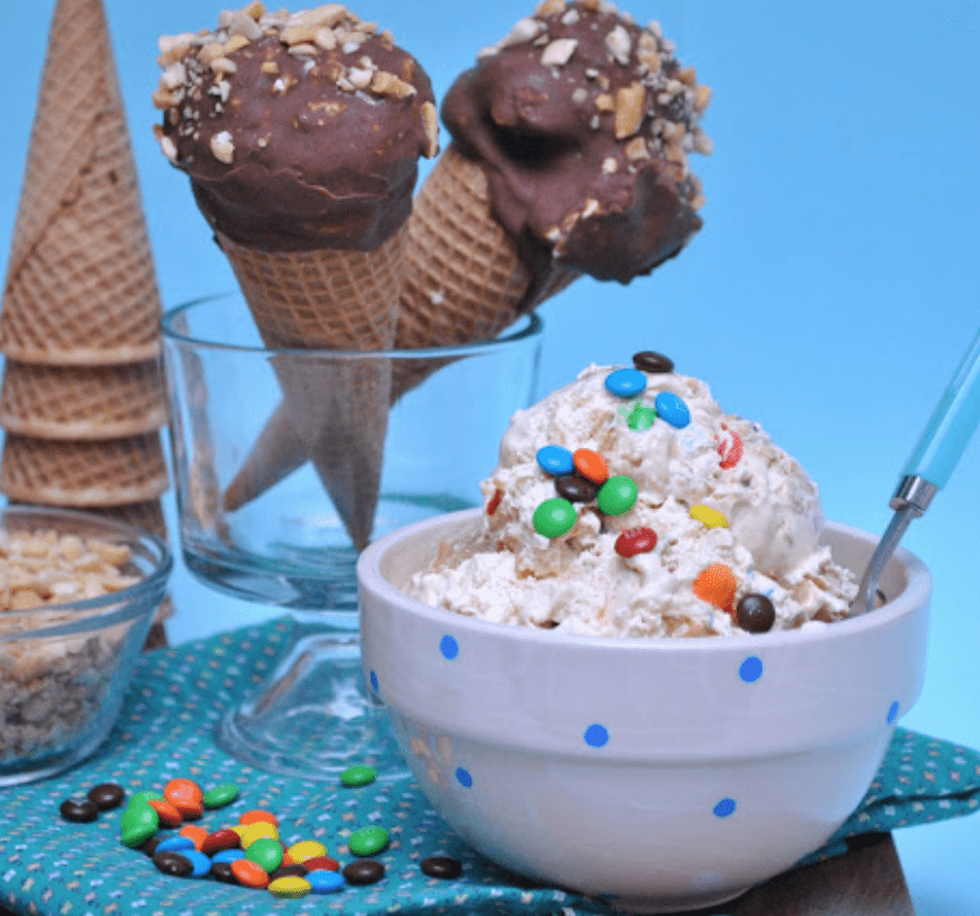 Monster Cookie Dough Ice Cream Drumsticks Something Swanky