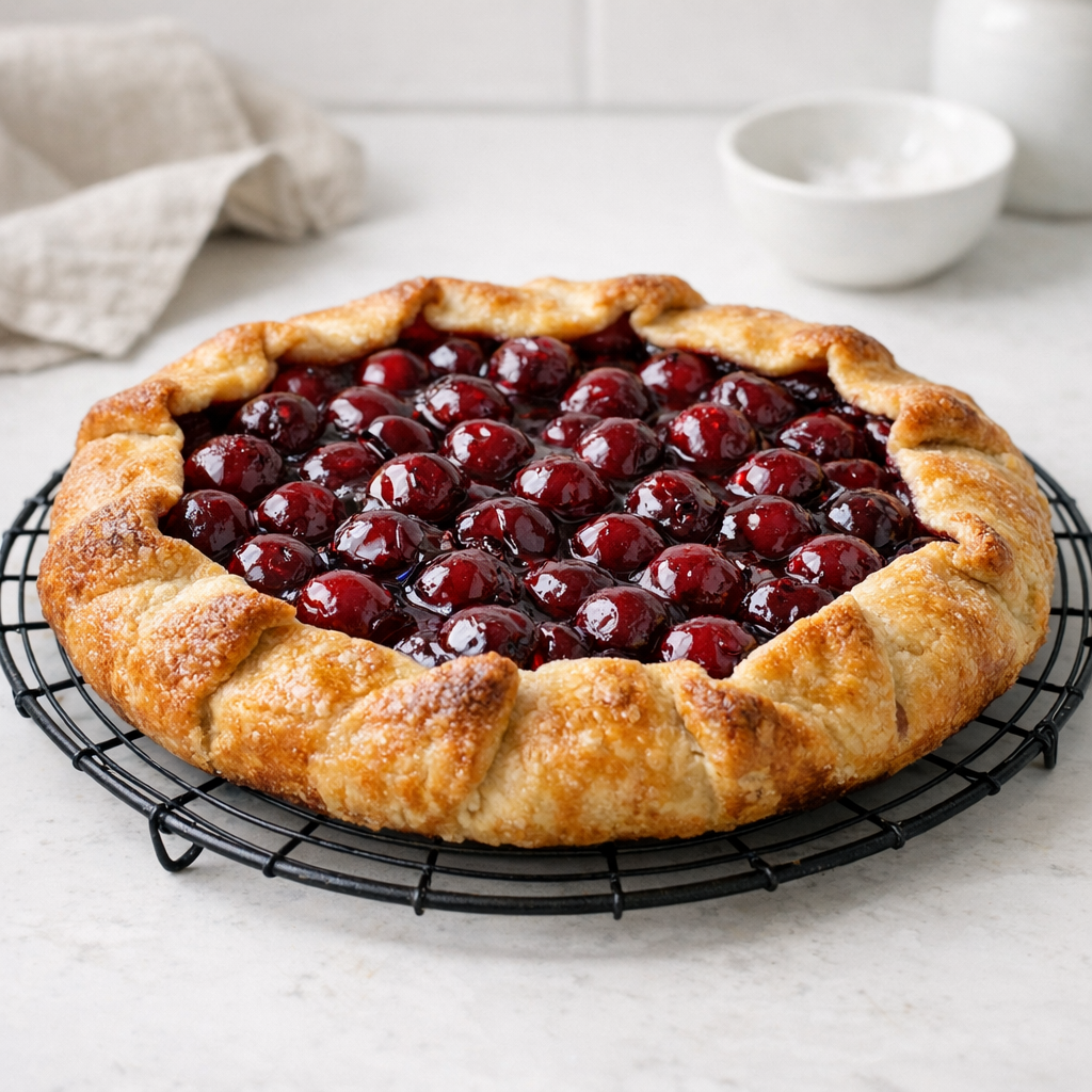 Cherry Tart Recipe: Easy Sour Cherry Tarts With Martha - Something Swanky